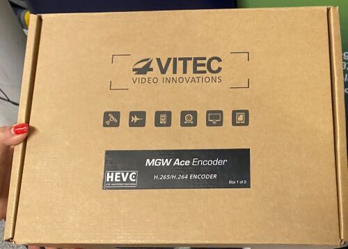 VITEC MGW ACE HEVC Encoder VITEC MGW ACE HEVC Decoder Pair RRP £12.6k (with ULL Licence) Fibre ...