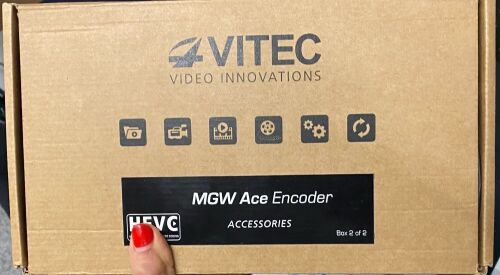 VITEC MGW ACE HEVC Encoder VITEC MGW ACE HEVC Decoder Pair RRP £12.6k (with ULL Licence) Fibre ...